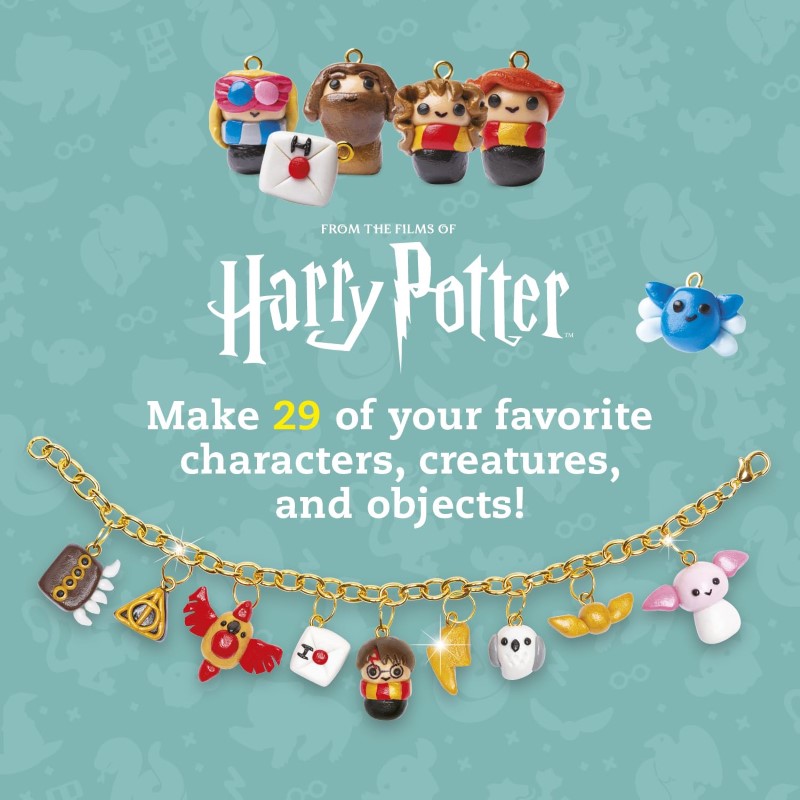 Harry Potter - Clay Charms DIY Bracelet Kit | Beautiful Gifts NZ – WishBox