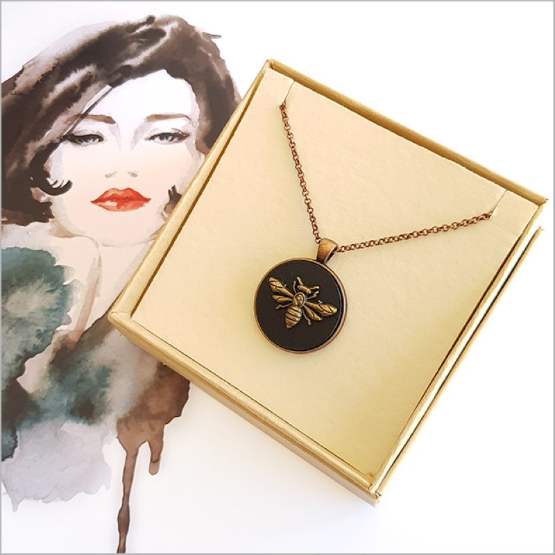 Vintage Honey Bee Necklace | Beautiful Gifts NZ - Nature-Inspired ...