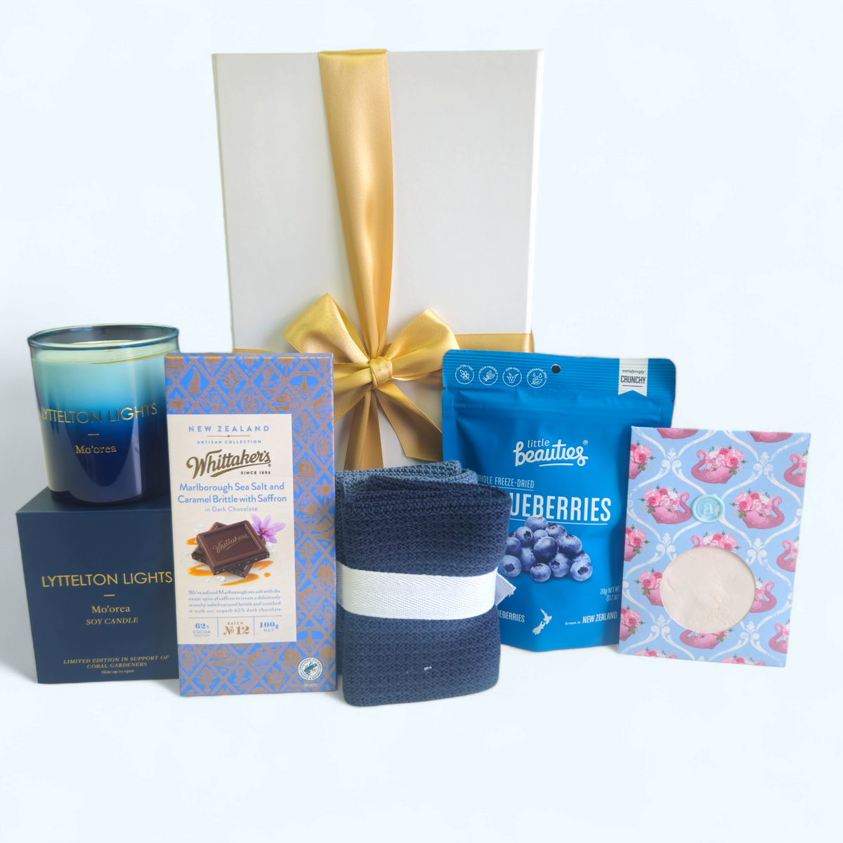 Shades Of Blue Gift Box | Beautiful Gifts NZ - Luxurious Pampering ...